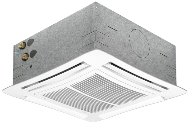 Four-way cassette-type fan coil unit TopLine series | HVAC systems from ...